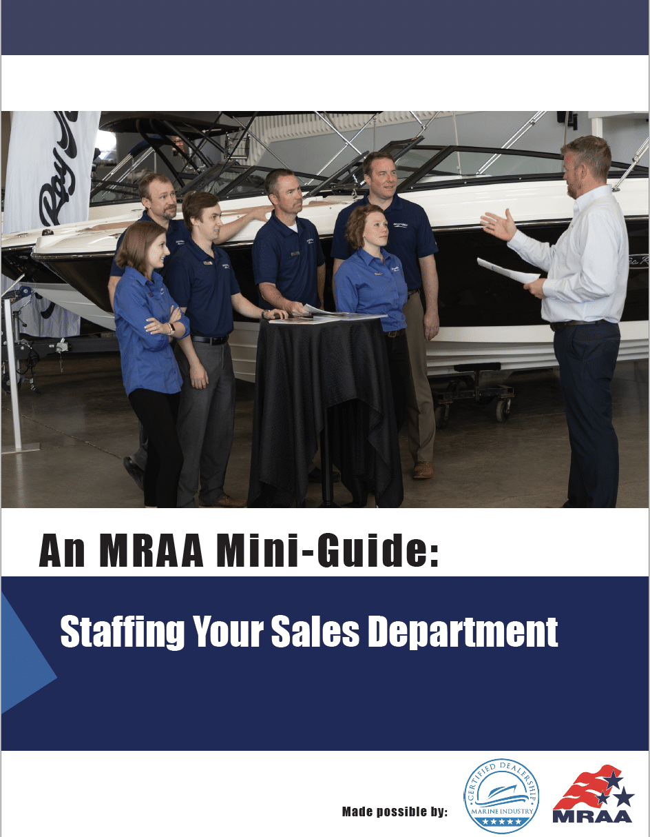 Guide: Staffing Your Sales Department - Marine Retailers Association