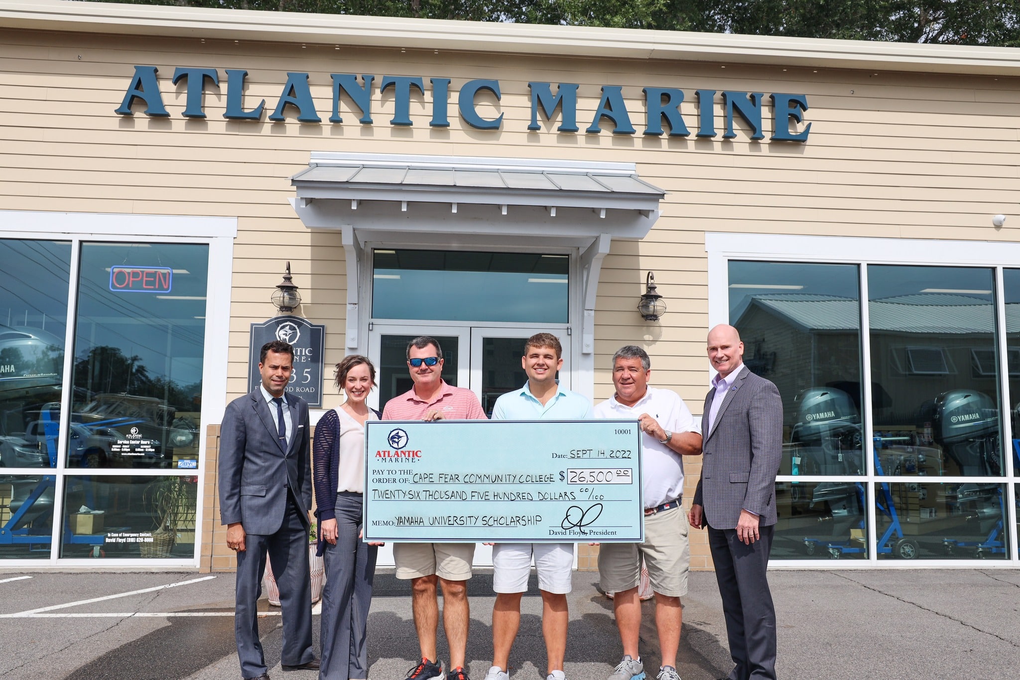 Atlantic Marine Funds CFCC Scholarships - Marine Retailers Association