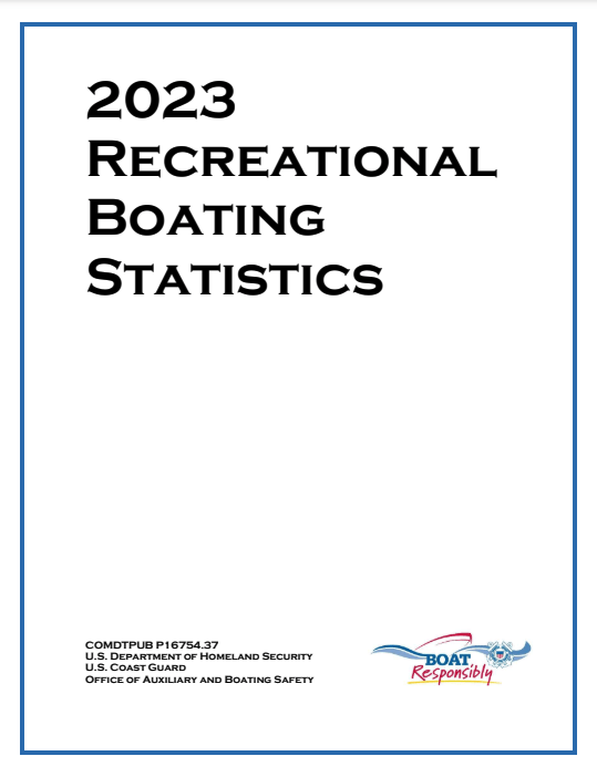 2023 United States Coast Guard Recreational Boating Statistics Report ...